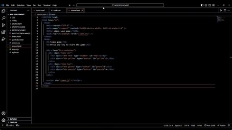 Created A Simon Game Using Html Css And Javascript Rajnish Kumar
