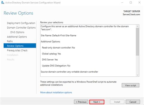 Add Domain Controller To Existing Domain Windows Server 2022