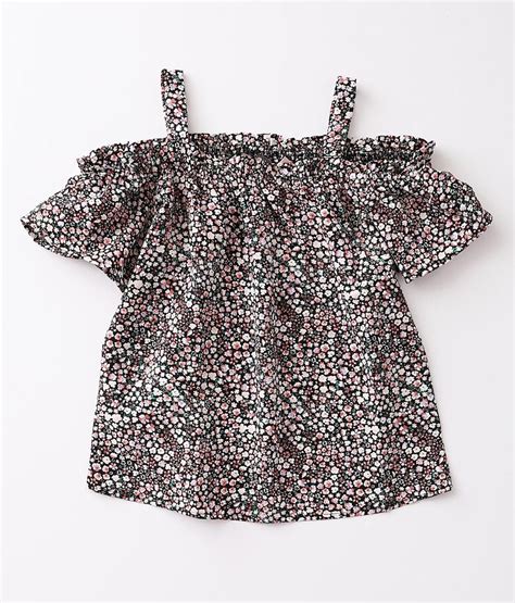 Girls Willow And Root Cold Shoulder Top Girls Shirts And Blouses In