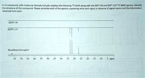 solved texts a compound with molecular formula csh10br displays the