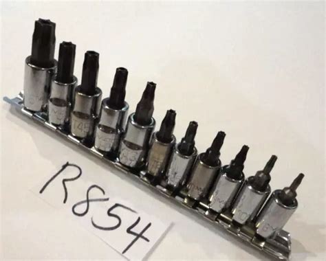 Matco Tools 11 Piece Tamperproof Torx Bit Driver Set 8tp 55tp