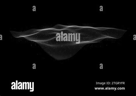 Abstract Network Mesh Waving Fx Background Loop 4k Animation Of An Abstract Fractal Background