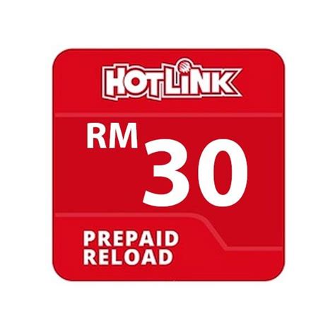 Hotlink Rm 30 Prepaid Reload Tickets And Vouchers Store Credits On Carousell