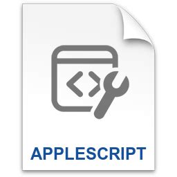 Extensión de archivo APPLESCRIPT Qué es APPLESCRIPT y cómo lo abro