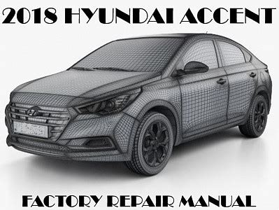 Hyundai Accent Repair Manuals OEM Factory Repair Manuals