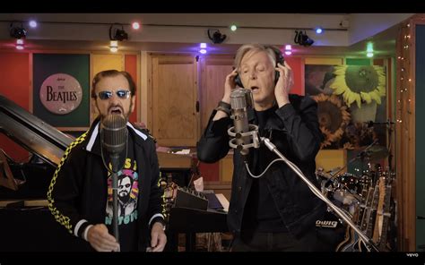 Why Didnt Ringo Just Fly Out To Record The Drums And Vocals With Paul