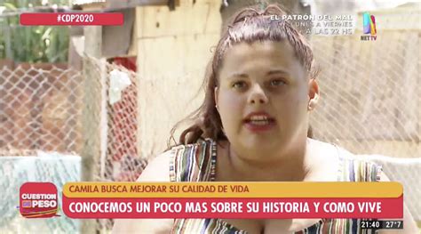 Camila Ingresó A Cuestión De Peso