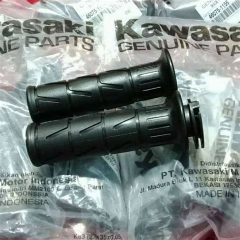 Jual Karet Selongsong Handgrip Grip Gas Set Kanan Kiri Kaze Ninja R Ss