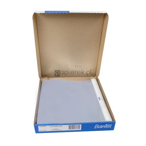 Koszulki Krystaliczne A4 Bantex 100 SZT