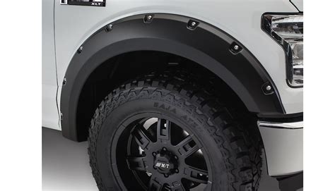 Ford Pocket Style Fender Flare Set Of 4 Oe Matte Black