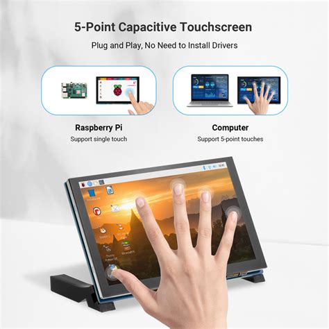 Inch DSI Display IPS Touch Screen Compatible With Raspberry Pi B B B
