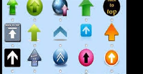 Recursos Para Blogueras Como Poner Un Botón De Subir Arriba En El Blog