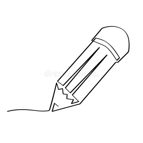 Simple Vector Sketch Hunting Knife Single One Line Art Continuous