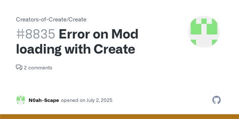 Error On Mod Loading With Create · Issue 8835 · Creators Of Create Create · Github
