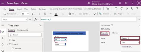Quickly Learn Sharepoint Cascading Dropdown In Powerapps Global