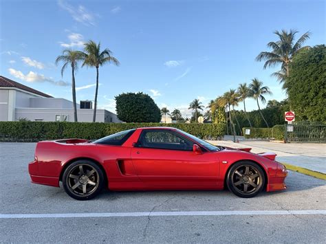 1991 Honda Nsx Red 2d For Sale
