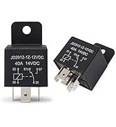 Amazon Ehdis Car Relay Pin V Spst Model No Jd H Vdc A Vdc Auto