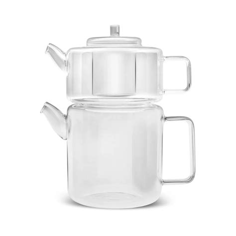 Karaca Flat Borosilicate Glass Teapot Karaca Netherlands