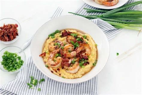 Easy Shrimp And Grits Bowl Of Delicious