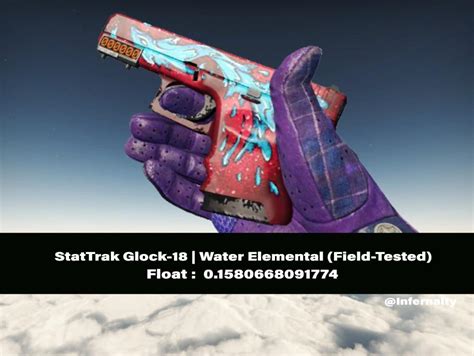 FV StatTrak Glock Water Elemental FT CSGO SKINS KNIVES Video Gaming Gaming