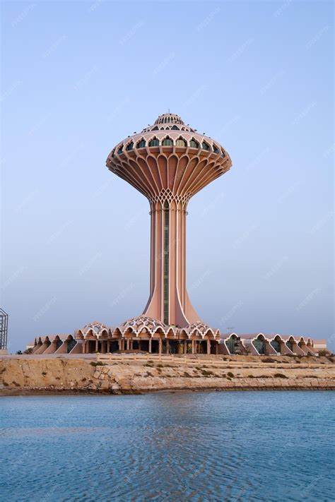 Premium Photo Al Khobar Feb 20 2024 Khobar Water Tower Al Khobar Corniche Dammam Eastern