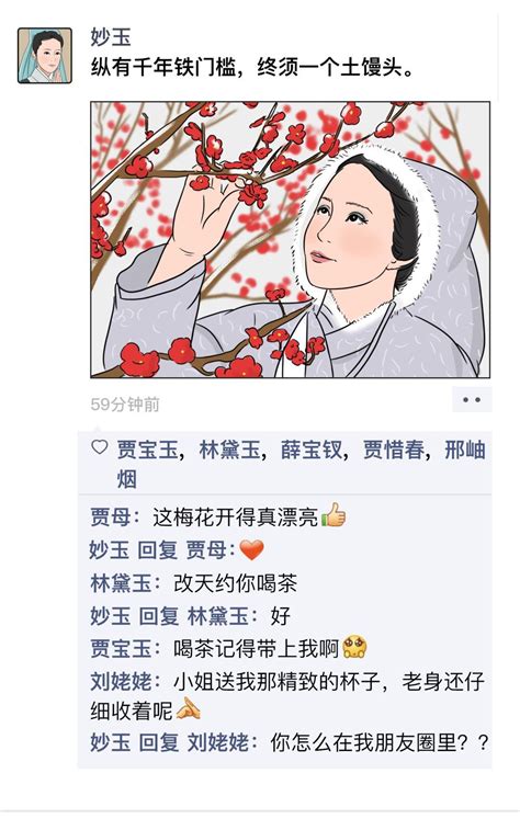 假如红楼梦也有朋友圈 知乎