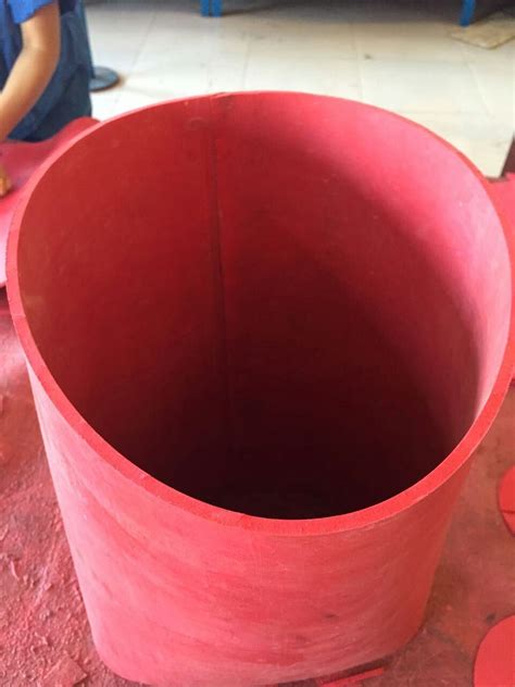 Gum Rubber Sleeve Gum Rubber Tube Gum Wear Sleeve For Industrial Wear