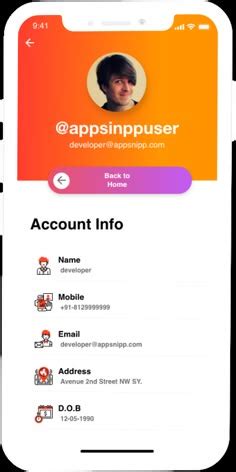 User Profile Setting Ideas App Design Mobile App Design Android App Design