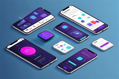 Premium Photo Toolkituiux Scene Creator Mobile Application Design Smartphone Mockup