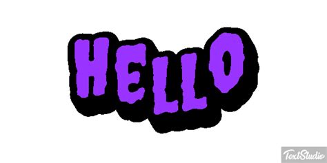 Hello Word Animated  Logo Designs