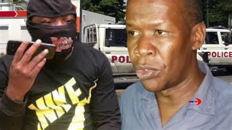 Komisè Muscadin bay chèf gang Izo Ti Lapli bout tèren se sèl