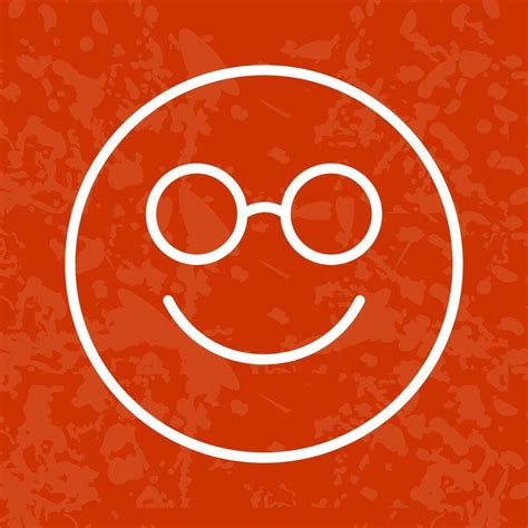 Nerd Face Icon Design 49864750 Vector Art At Vecteezy