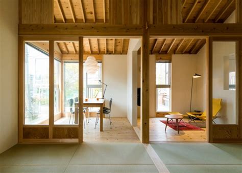 Tatami Mats Create Gridded Layout For Tokmotos Inari House