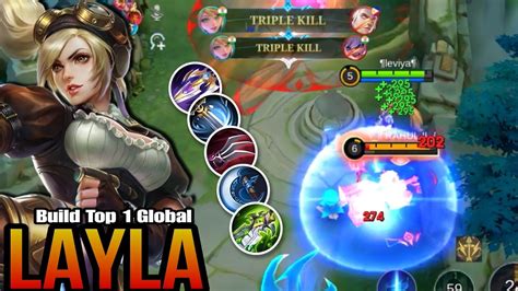 NEW META!! Lifesteal And Critical Build Layla Late Game Monster!! Build ...