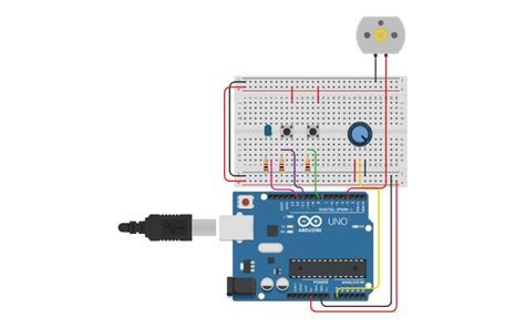 circuit design conversor analógico digital tinkercad