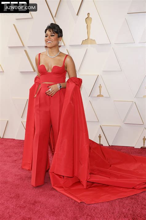 Ariana Debose Sexy Seen Flaunting Her Hot Figure At The Annual Academy