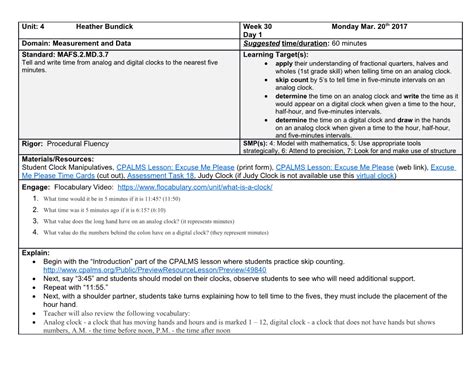 Skip Count By S To Tell Time In Five Minute Intervals On An Analog Clock Docest