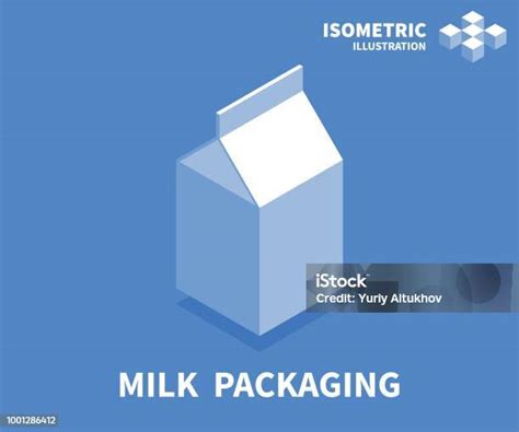 牛奶包裝圖示平面3d 樣式的網頁設計的等距範本向量插圖向量圖形及更多乾淨圖片 乾淨 互聯網 信息圖形 Istock