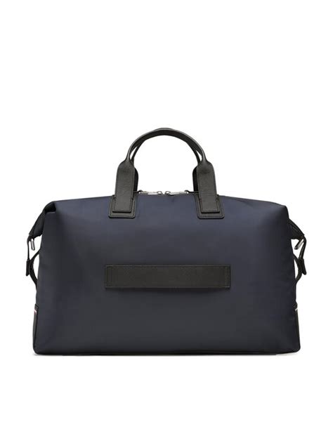 Tommy Hilfiger Torba Th Elevated Nylon Weekender AM0AM10941 Granatowy