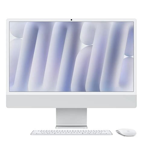 Apple Imac All In One Desktop M4 Processor Silver Xcite