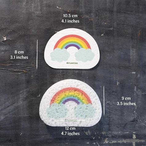Rainbow Cloud Pop Up Sponge Swop Shop Without Plastic