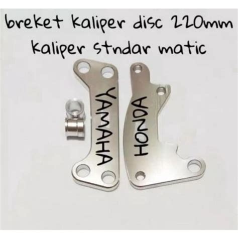 Jual BREKET KALIPER STANDAR DISC MM MATIC HONDA DAN YAMAHA PNP BEAT