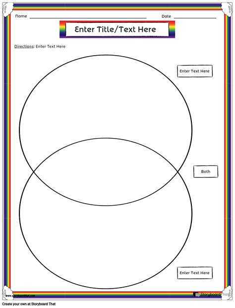 Diagrama Venn Fișa De Lucru 7 Storyboard De Ro Examples