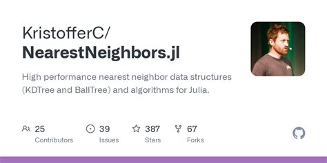 Github Kristoffercnearestneighborsjl High Performance Nearest