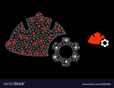 Polygonal Wire Frame Mesh Engineering With Light Vector Image