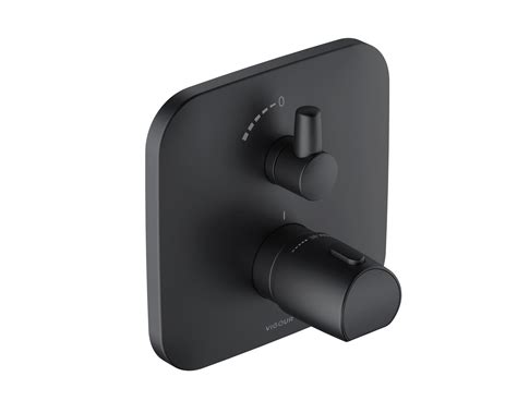 Farbset Thermostat Schwarz Matt Derby VIGOUR