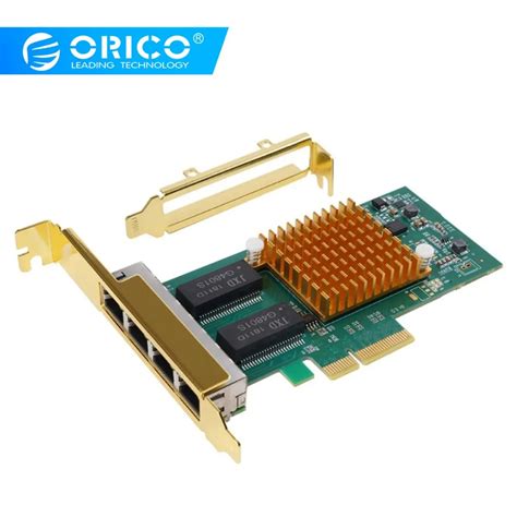 Orico 4 Port Network Card Gigabit Ethernet Pci Express Network Card