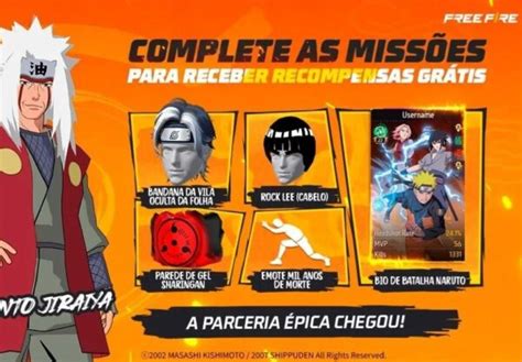 Impresionante Colaboración Free Fire X Naruto Shippuden 2025 La Fusión