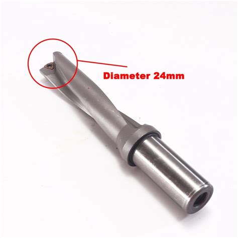 Hartwana U Drill Indexable Carbide Drill Bits With Water Outlet Hole 4d Diameter 24mm Hartwana