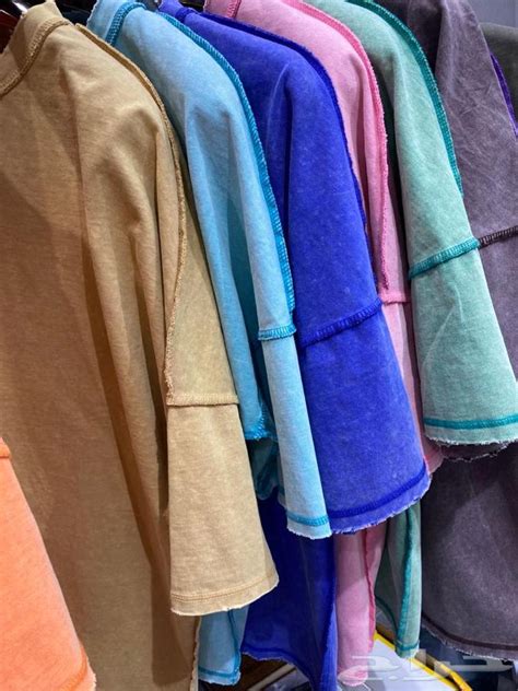 تيشيرتات اوفر سايز خامه ممتازه يوجد لدينا طباعه وتطريز موقع حراج